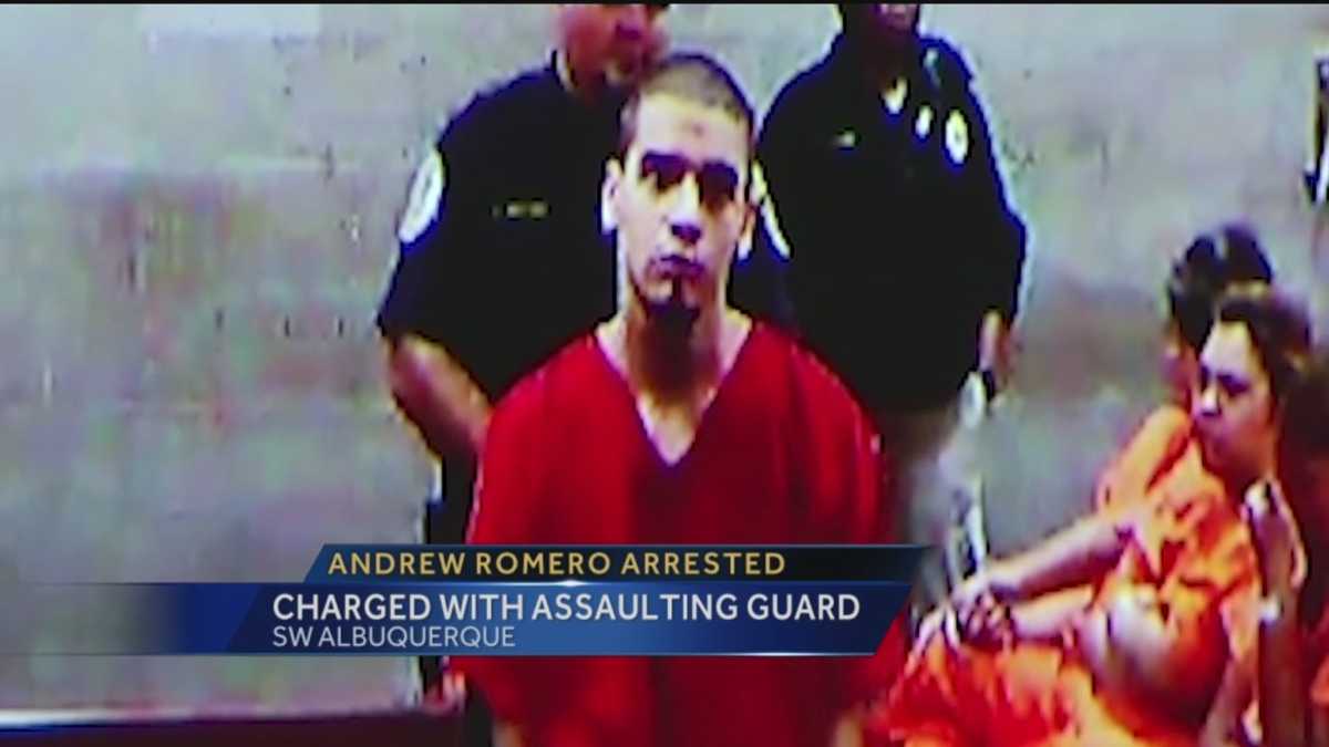 Andrew Romero Arrested: Charged with Assaulting Guard