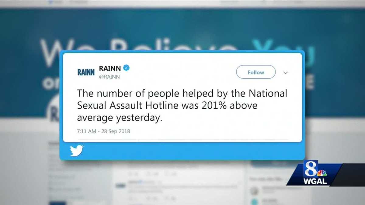 Calls to National Sexual Assault Hotline increase