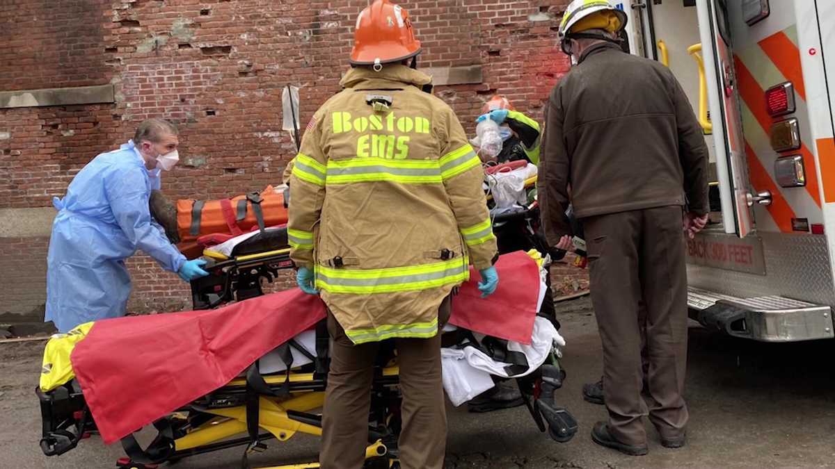 Worker suffers life-threatening injuries in Boston building collapse