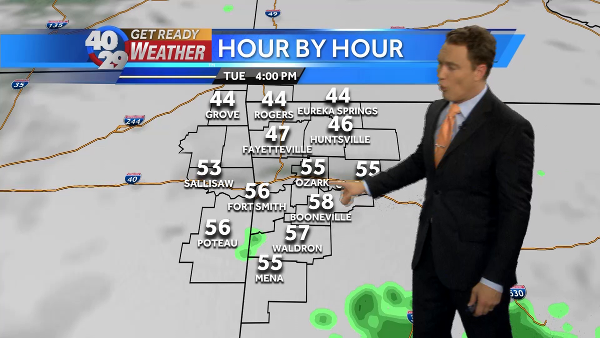 Cooler weather coming