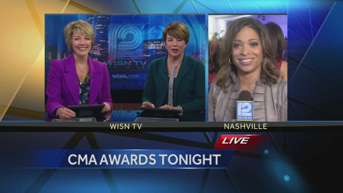 12 News' Toya Washington on the red carpet at CMA Awards