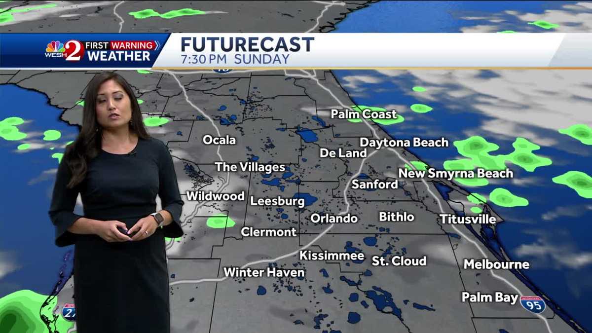 Hot and Humid Scattered Rain and Isolated Storms