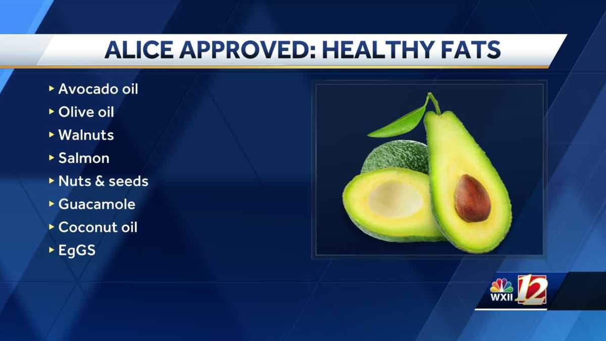 Dietitian Alice Smith shares foods with fats that are "Alice Approved"