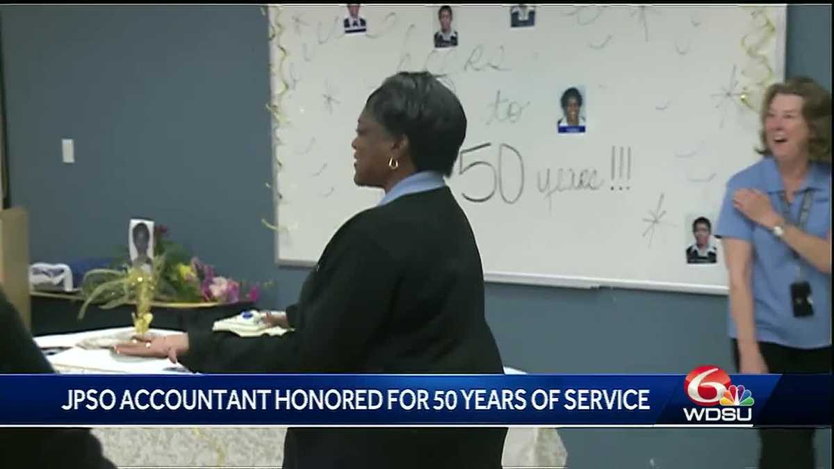 JPSO surprises employee with special celebration for 50 years with ...