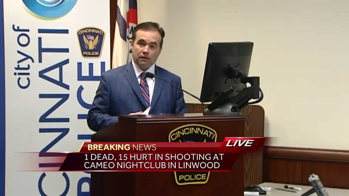 FULL NEWS CONFERENCE: 16 shot, 1 fatally, in Cincinnati nightclub shooting