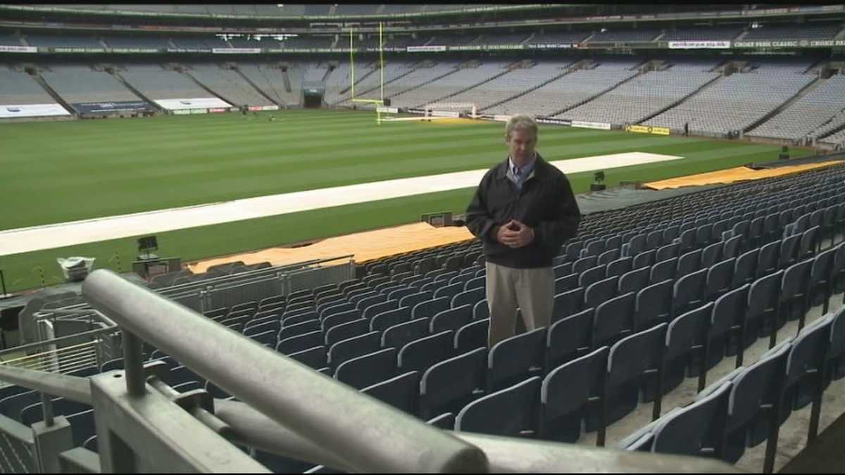 A look inside Croke Park before PSU game