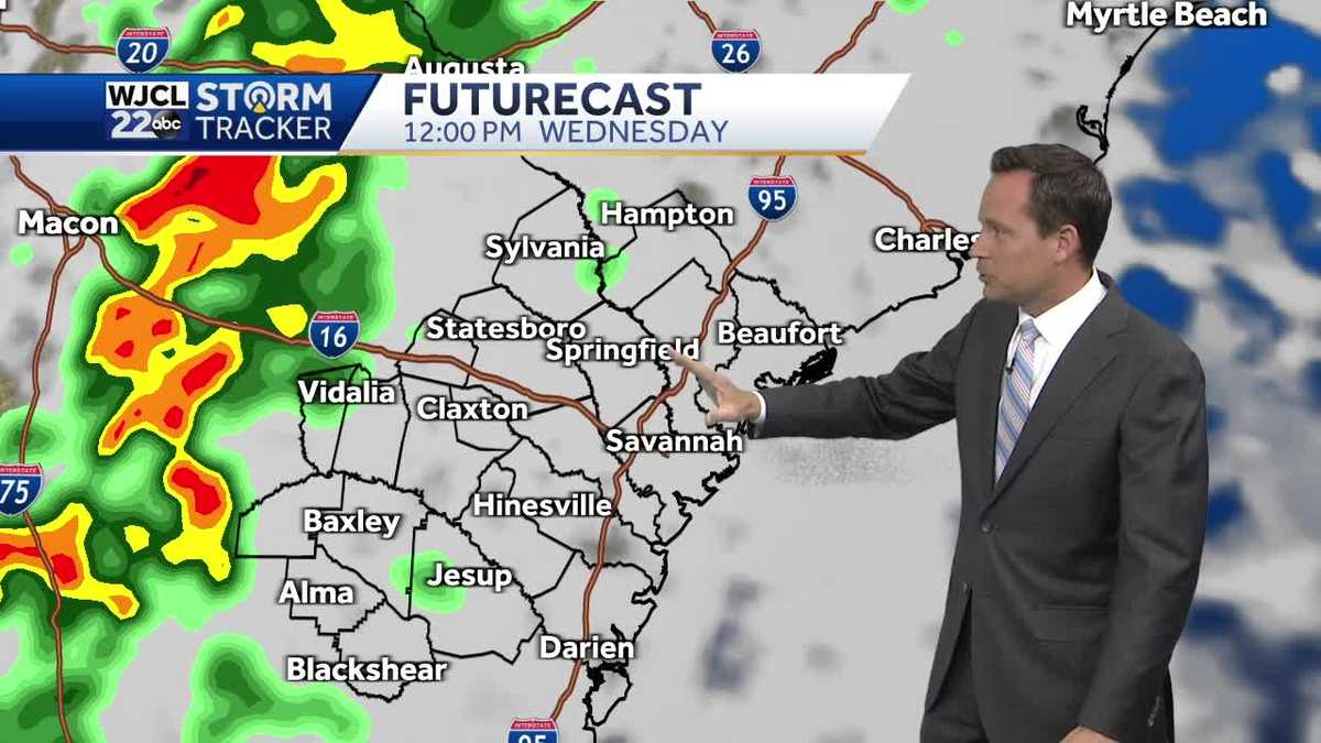 Savannah: Impact Weather Day for Wednesday, storms possible