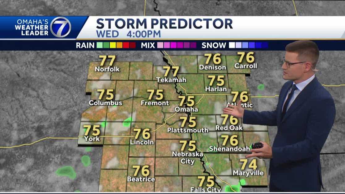 Omaha morning weather forecast for Wednesday, September 24