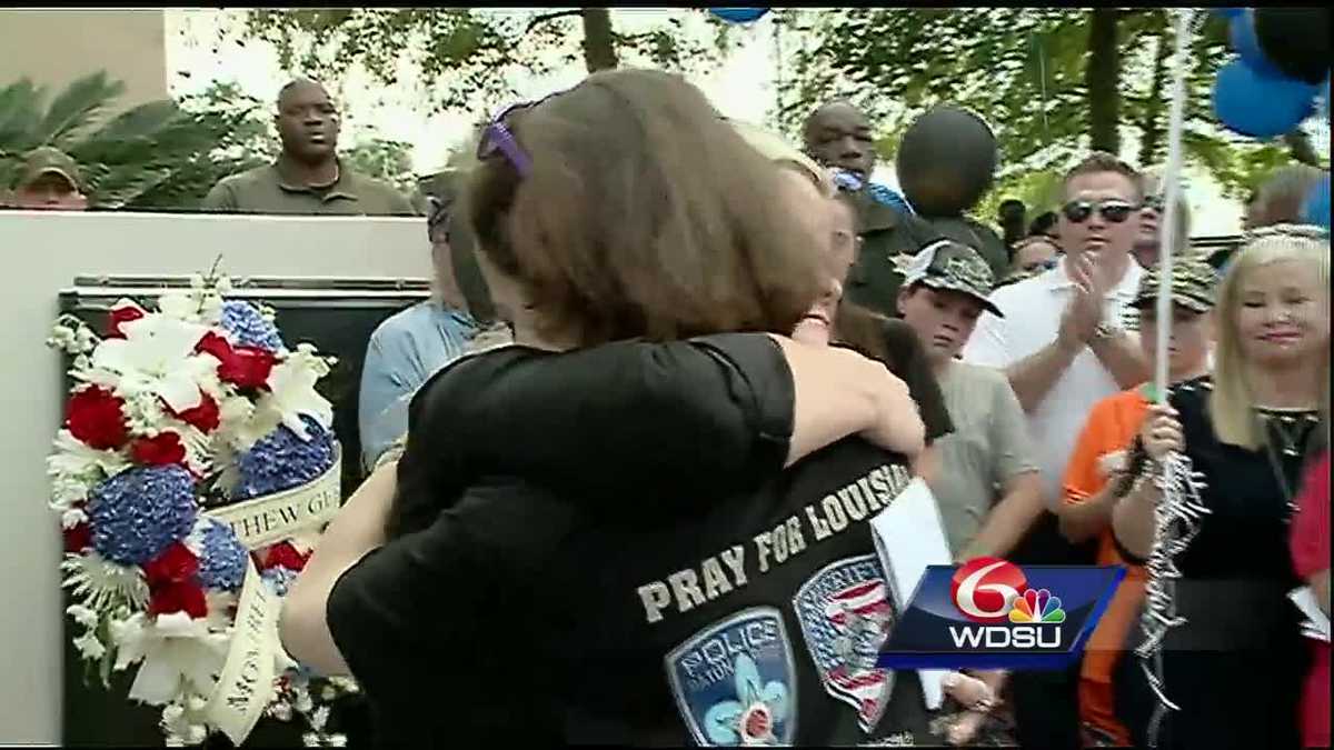 Relatives, community mark one year after deadly ambush on Baton Rouge ...