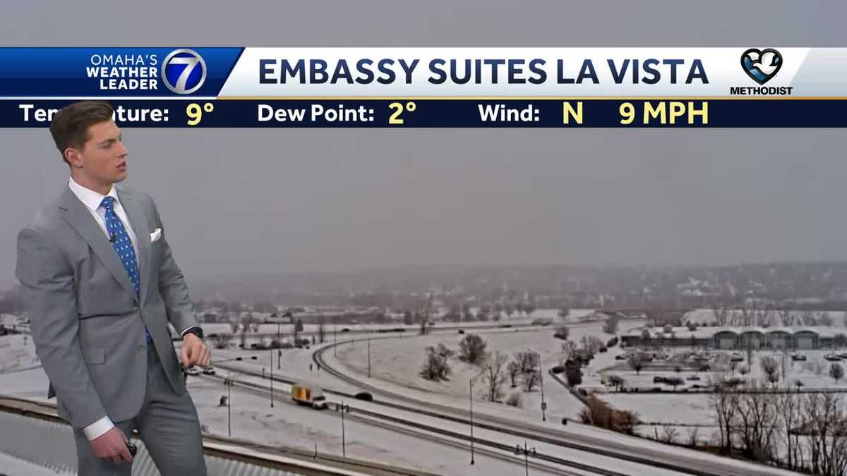 Snow wrapping up this afternoon, extreme cold tonight