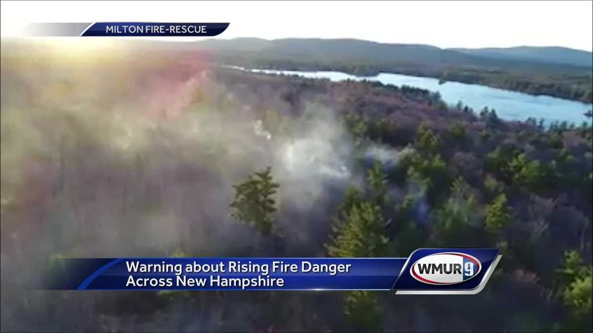 Warning about rising fire danger across NH