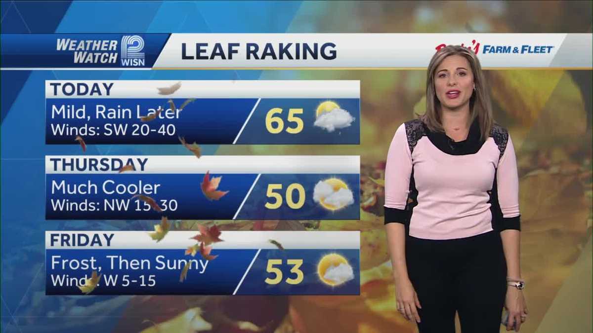 VIDEOCAST: Windy with sprinkles late