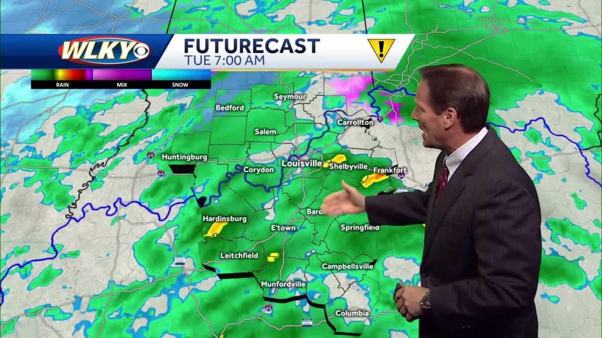 Light rain, drizzle, and more cold air