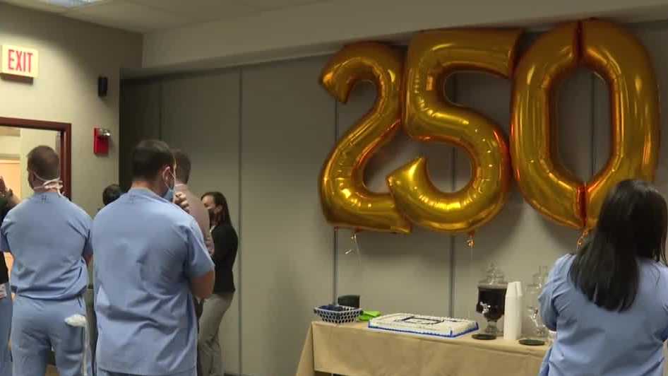 Southern Indiana hospital celebrates 250th surgery completed with ...