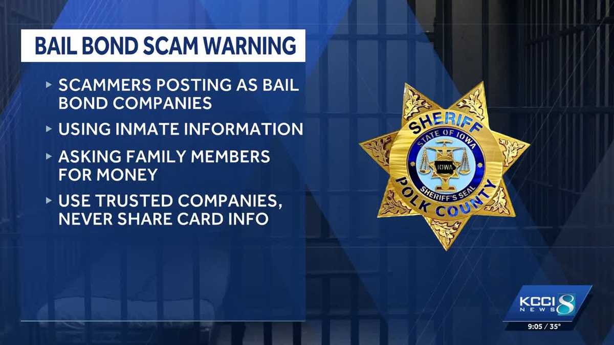 Bail bond scams draw warning from Polk County Sheriff's Office