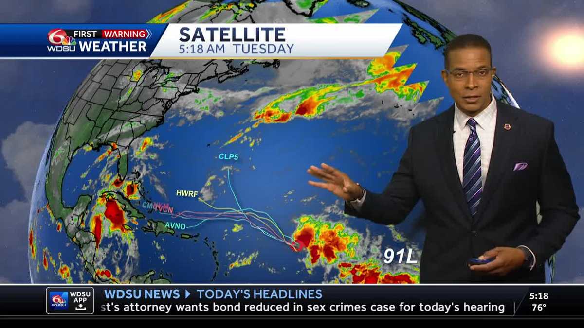 Tracking Philippe, rain for Tuesday