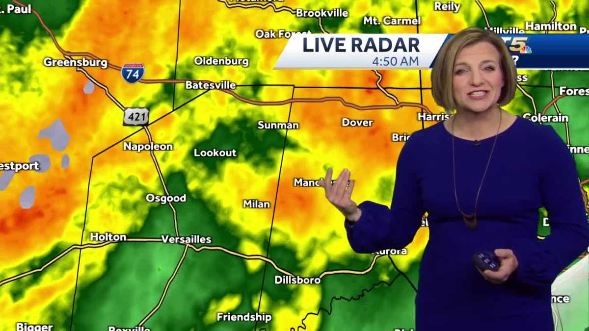 Rain and Temperatures Falling