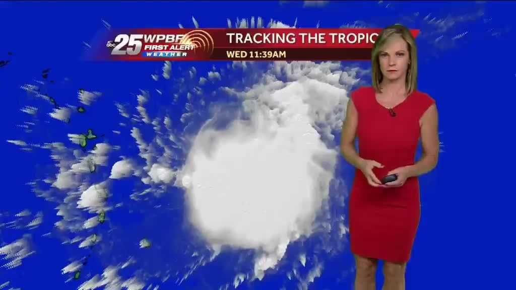 Tropical Storm Erika gaining strength