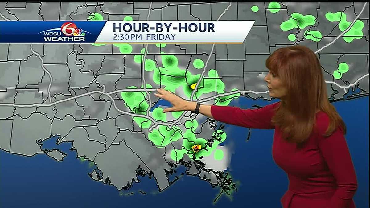 Better Rain Chance Friday