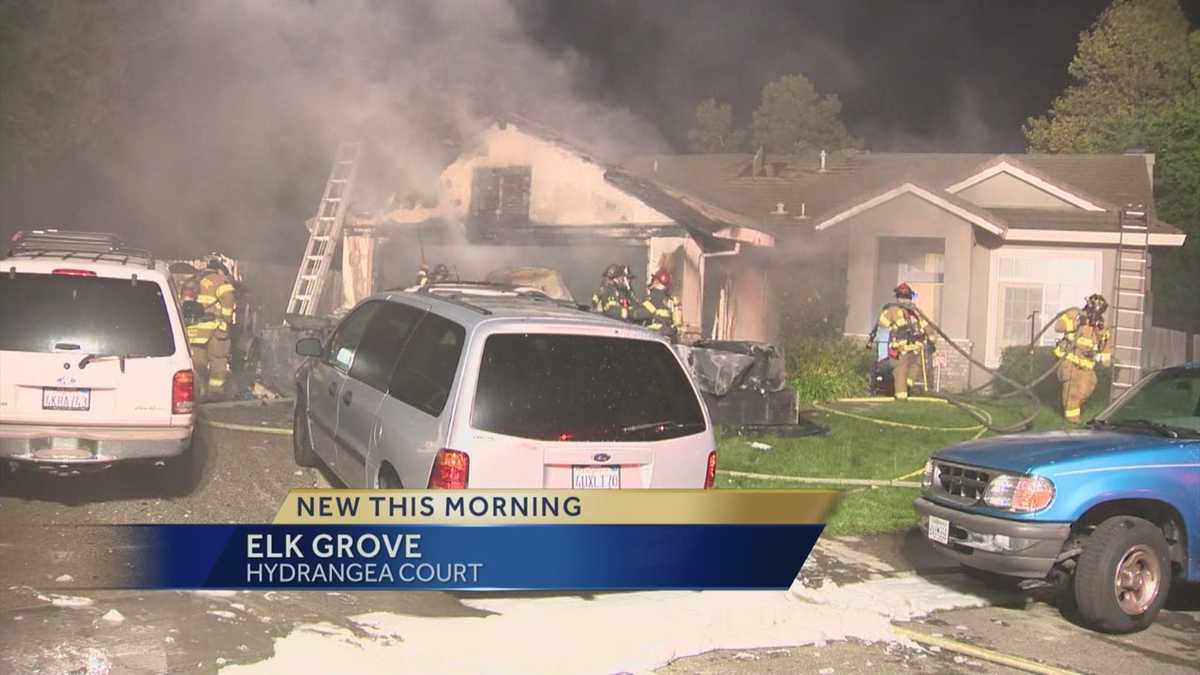 Family escapes Elk Grove house fire