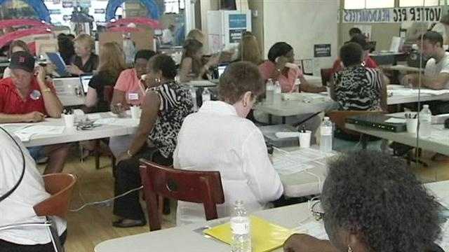 Obama campaign office gets ready for presidential visit