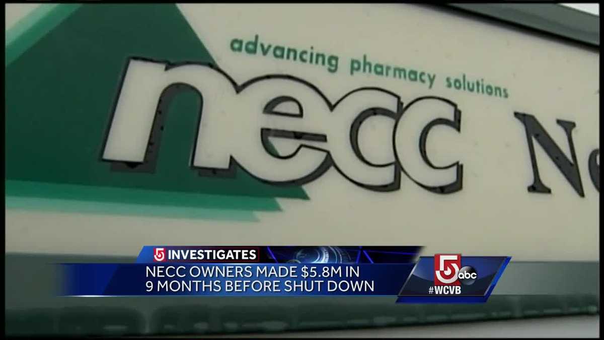 FDA: NECC owners made $5.8M in months before shut down