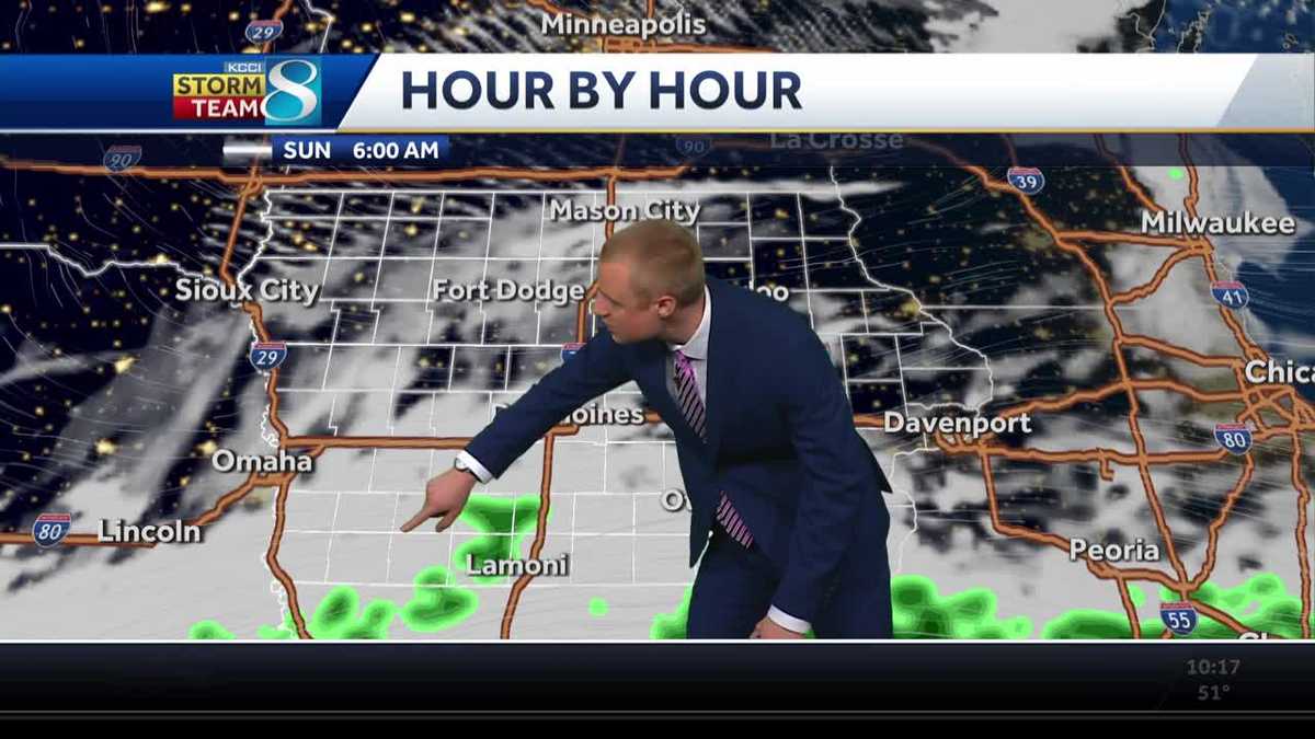 Iowa weather: Soggy, breezy Easter leads to warmer days