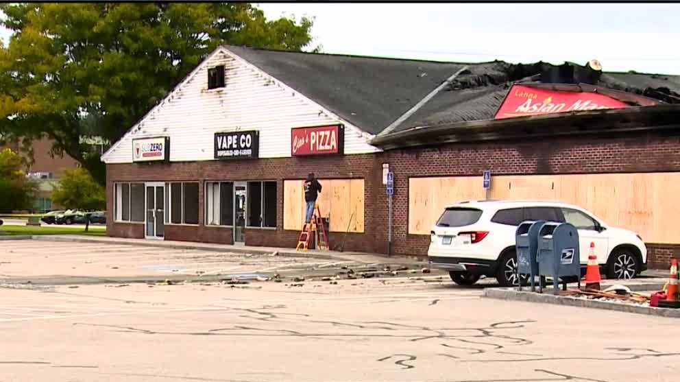 Man helps evacuate people from Nashua, NH building fire