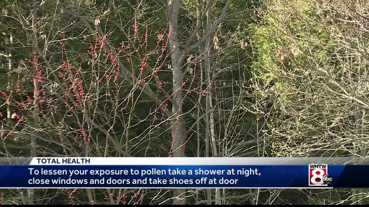 Tips to lessen exposure to pollen