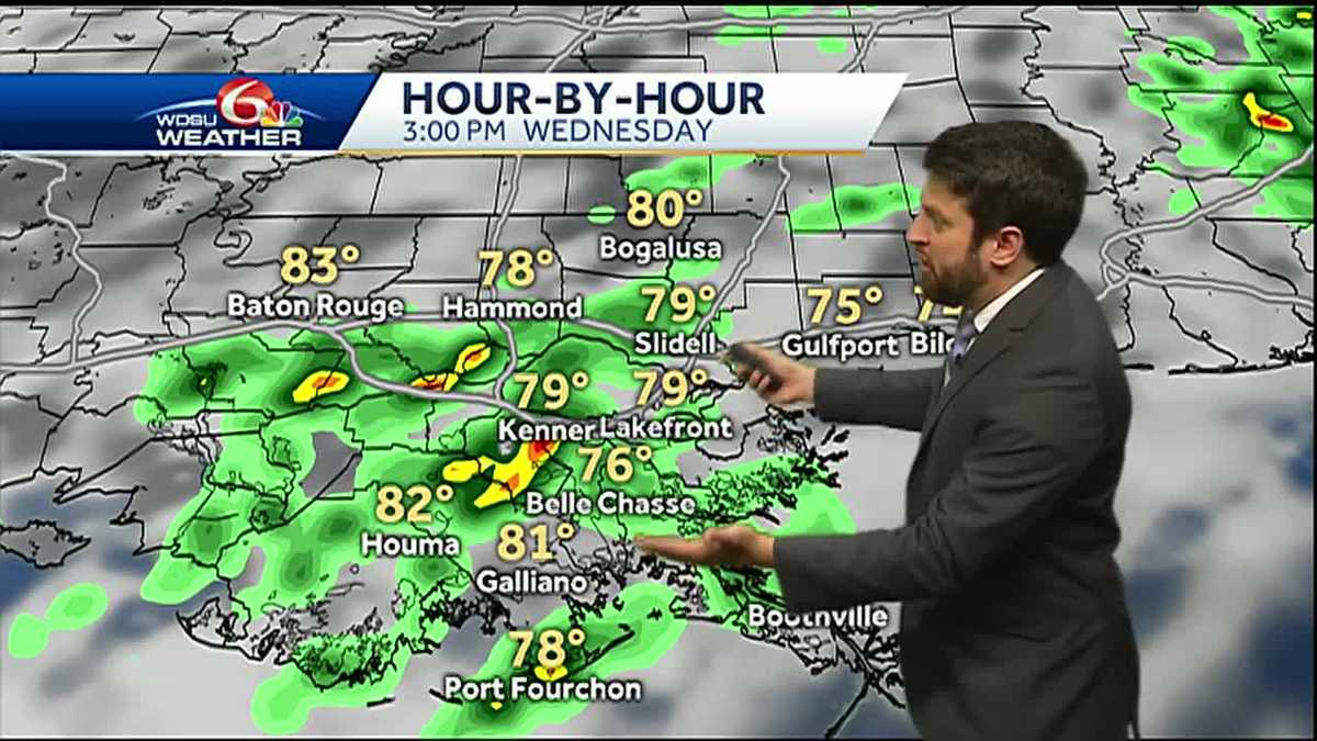 More rain, isolated strong storm possible today