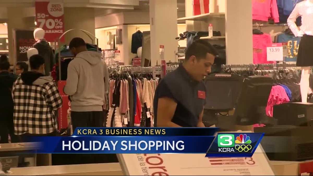 Business News: Holiday shopping up