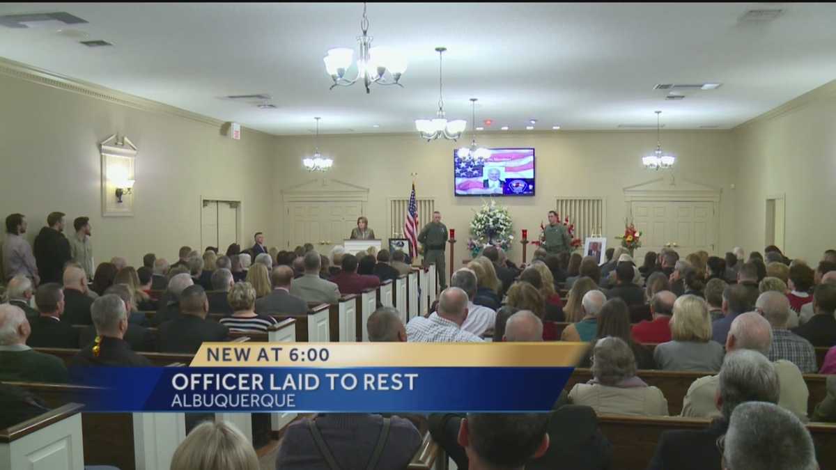 Officer laid to rest