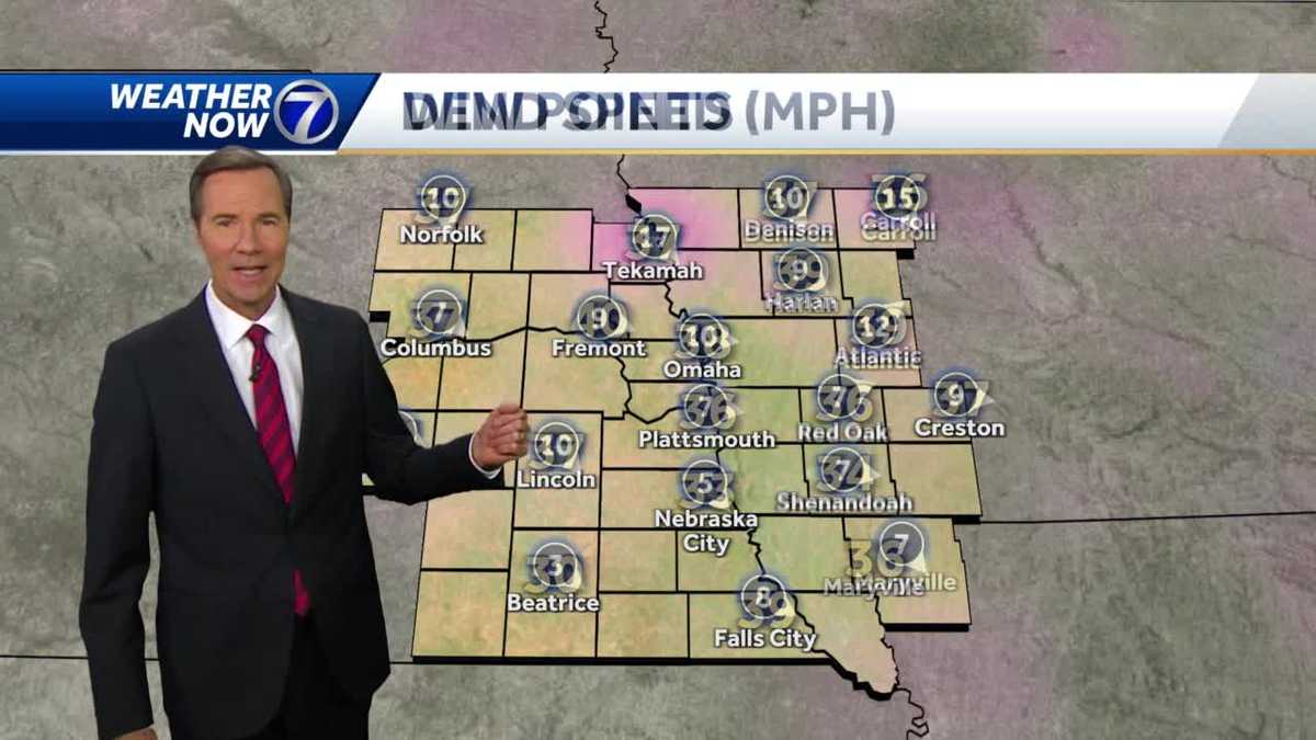 Sunday evening October 9 Omaha weather forecast