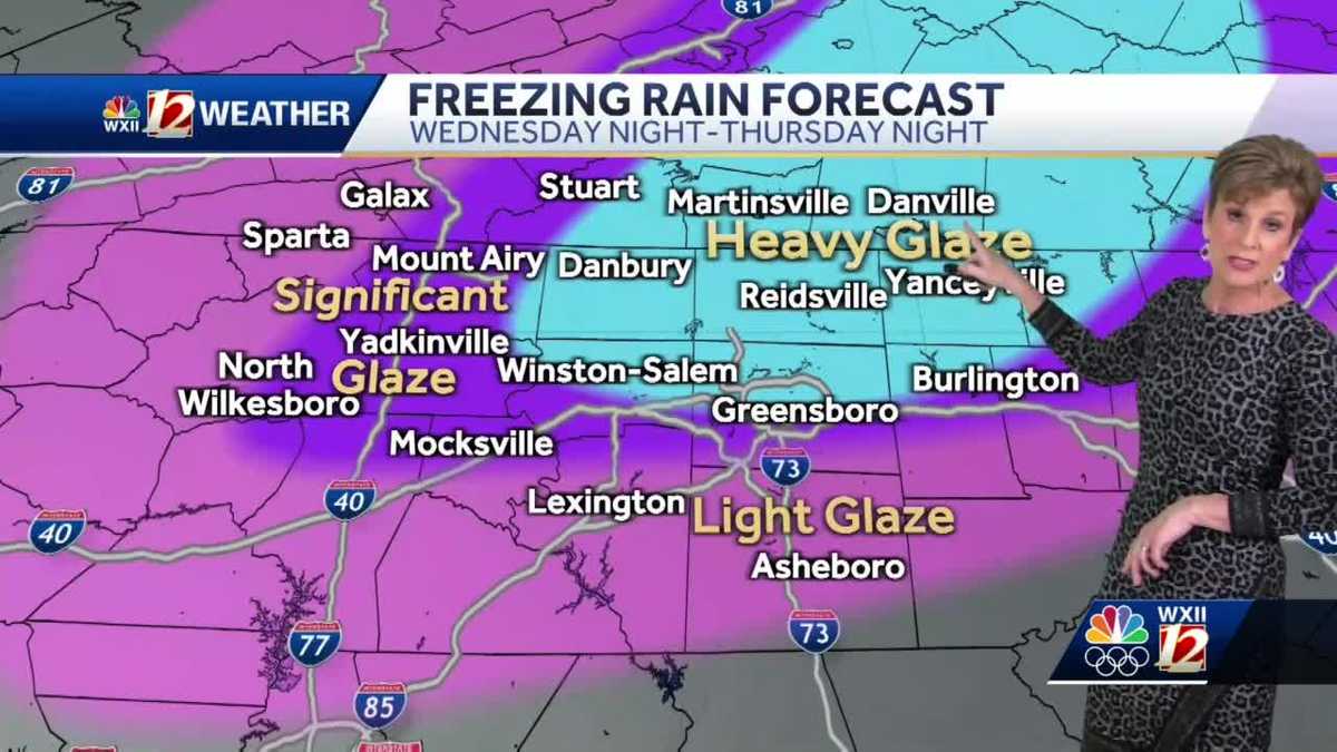 WATCH: Winter storm could bring significant icing Thursday