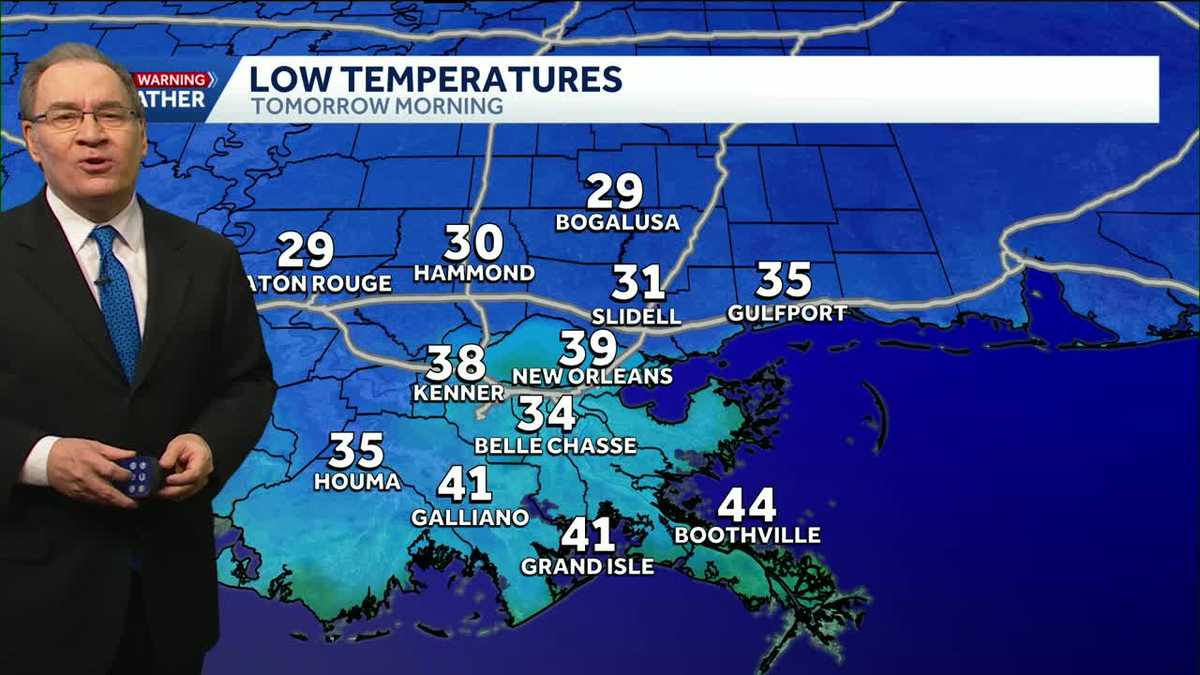 A freezing morning for some communities Tuesday; more cold weather coming