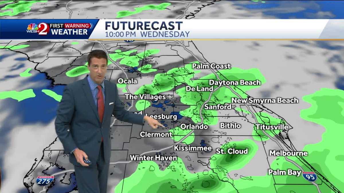 High storm coverage Thursday + watching flood potential!