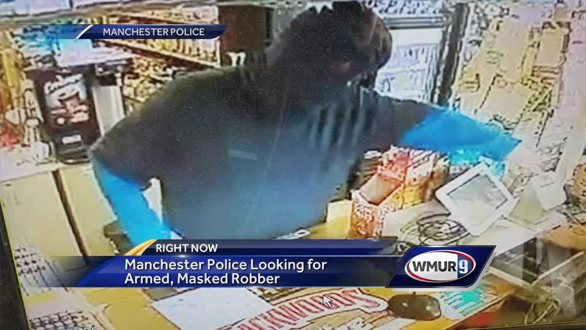 Manchester police search for armed robbery suspect