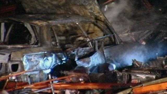 Witnesses describe explosion in their neighborhood