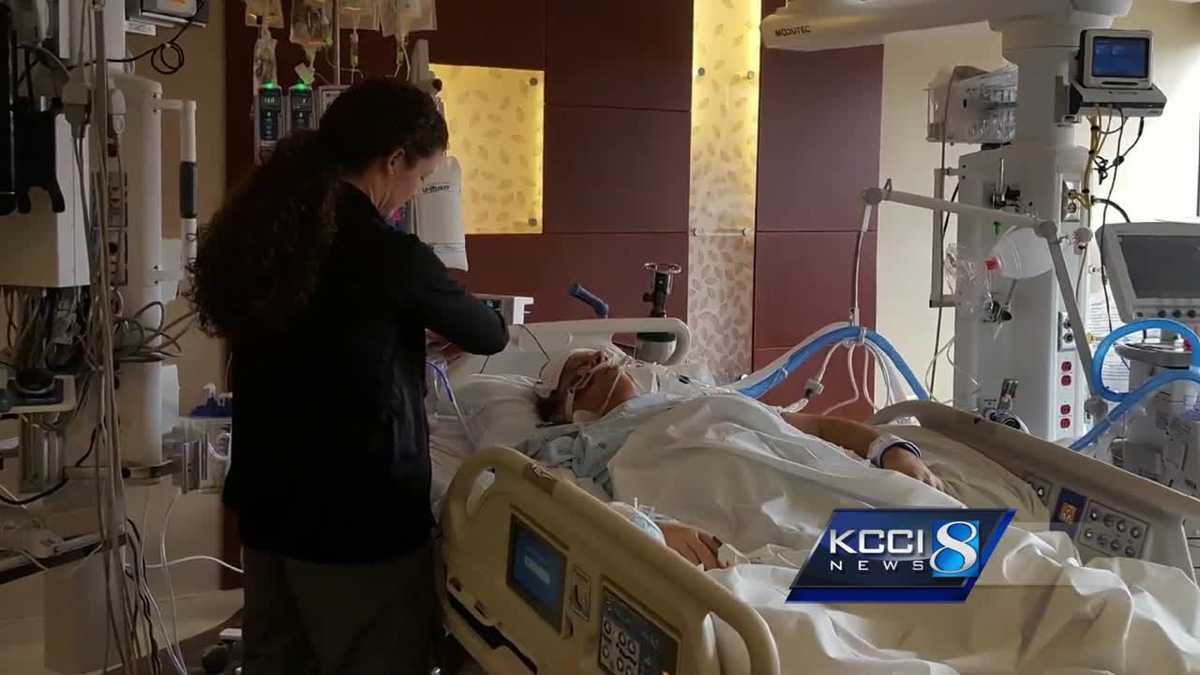 Heart attack survivor gets life-saving transplant