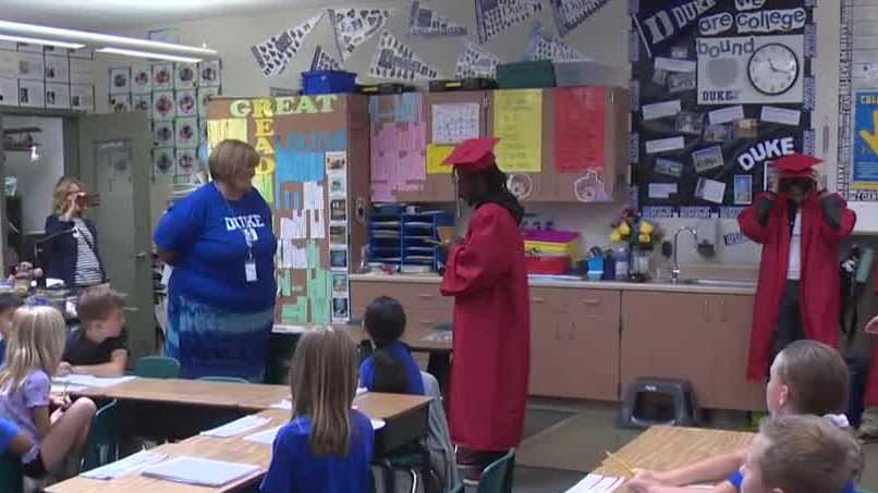 Antelope students thank elementary school teachers ahead of graduation