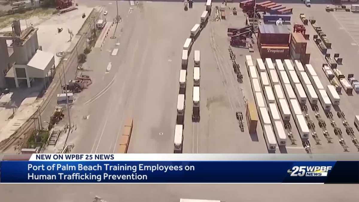 Port of Palm Beach combats Human Trafficking