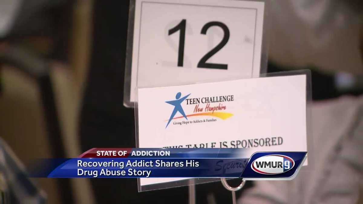 Recovering addict shares his drug abuse story