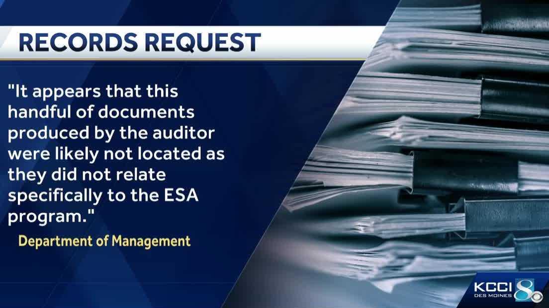 State auditor's report reveals incomplete document release in Iowa ...