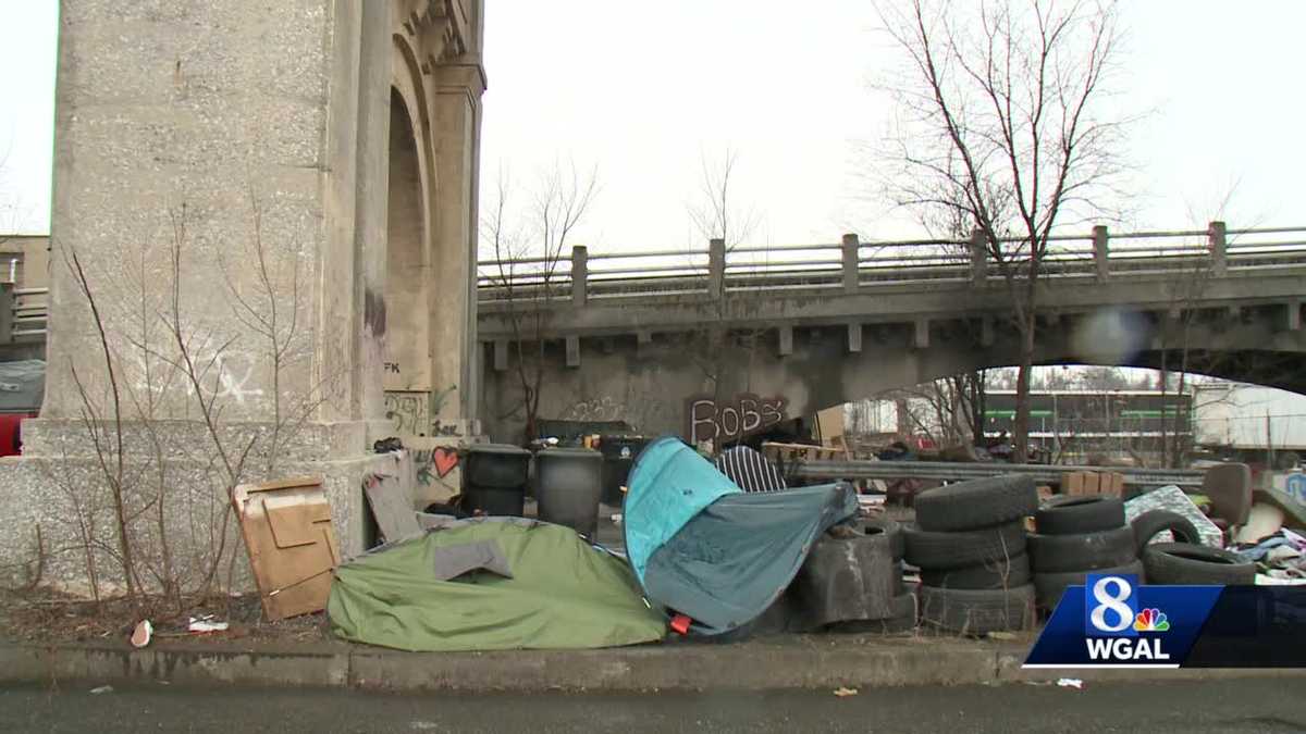 Harrisburg homeless encampment's last day