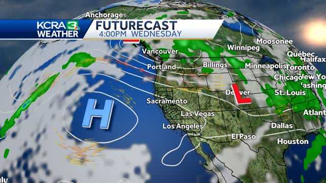 Hot day ahead. Timing out when temps will trend cooler.