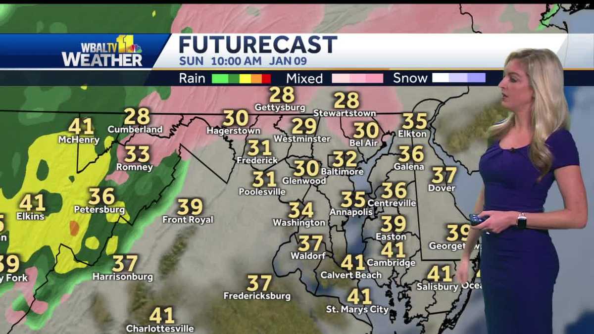 Freezing Rain Possible Sunday Morning