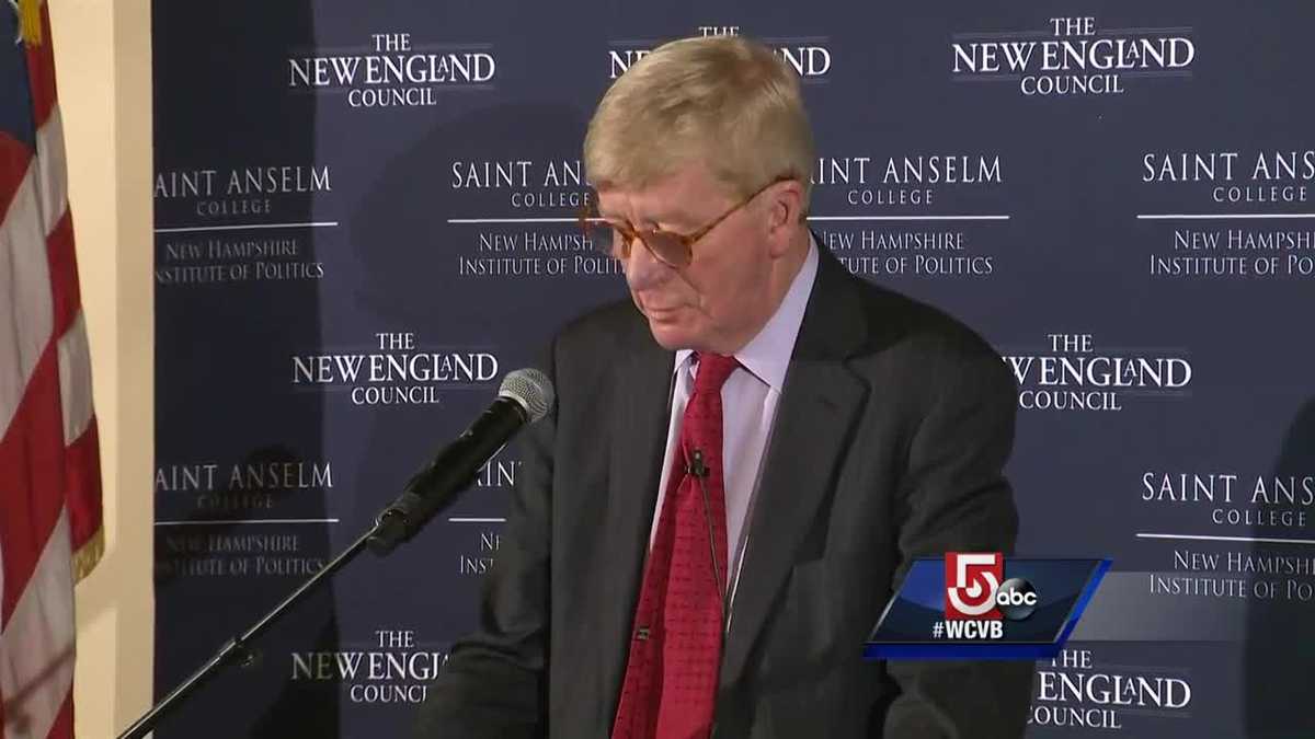 Bill Weld calls Trump ‘unstable'