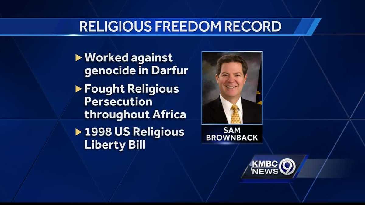 Kansas Gov. Sam Brownback will take religious freedom ambassador post ...