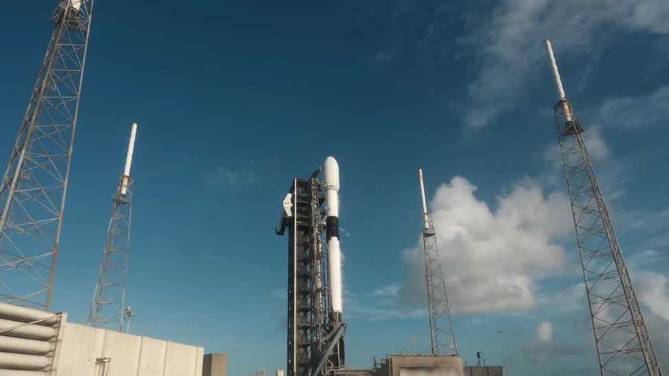 SpaceX launches Starlink satellites from Florida's Space Coast