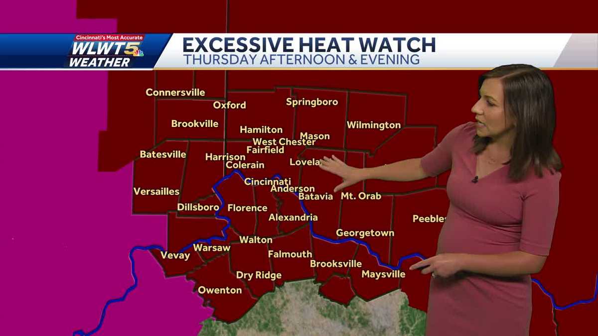 Heat builds this week